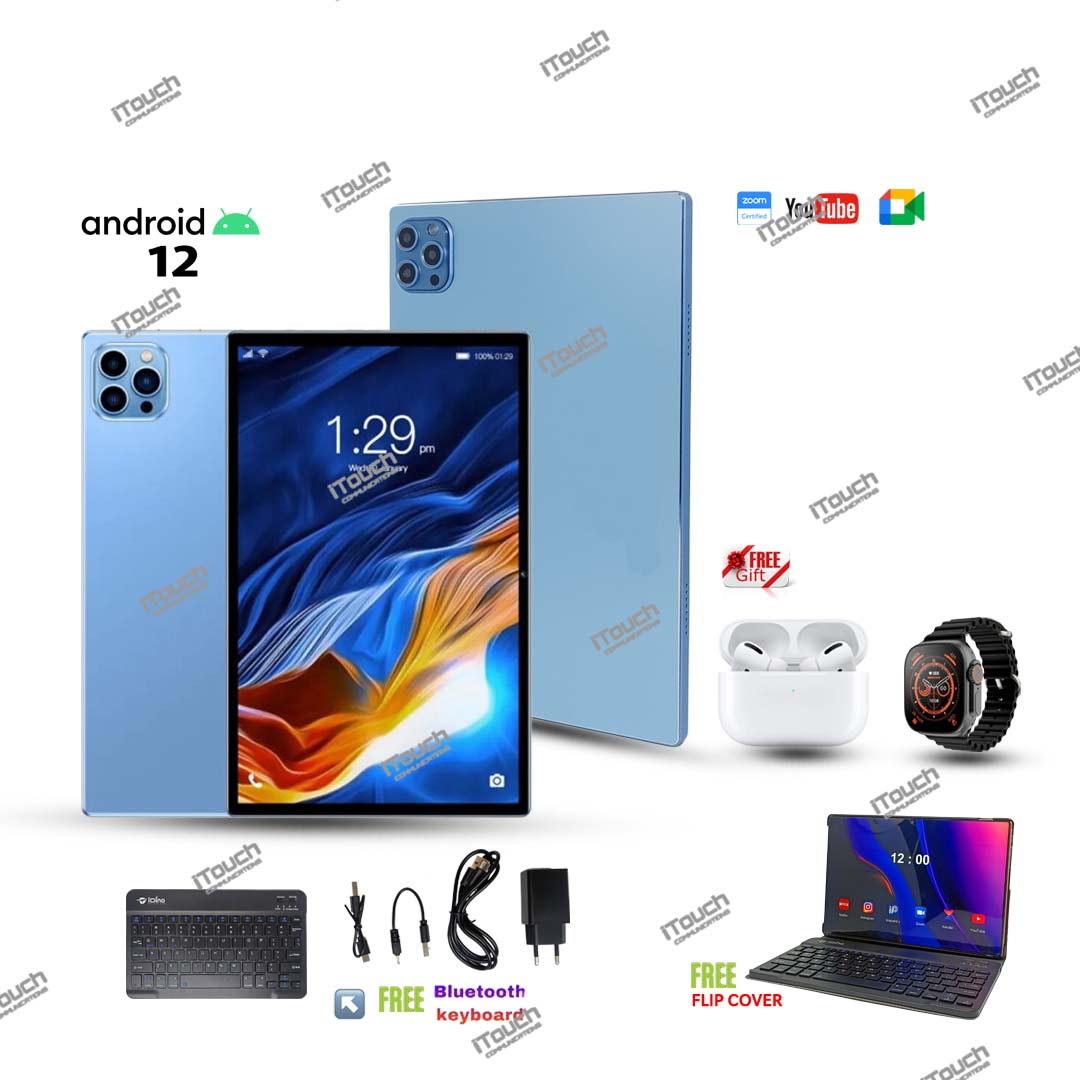 IDino Notebook 7 Android Tablet – 10.1″ – 512GB ROM – 8GB RAM ...