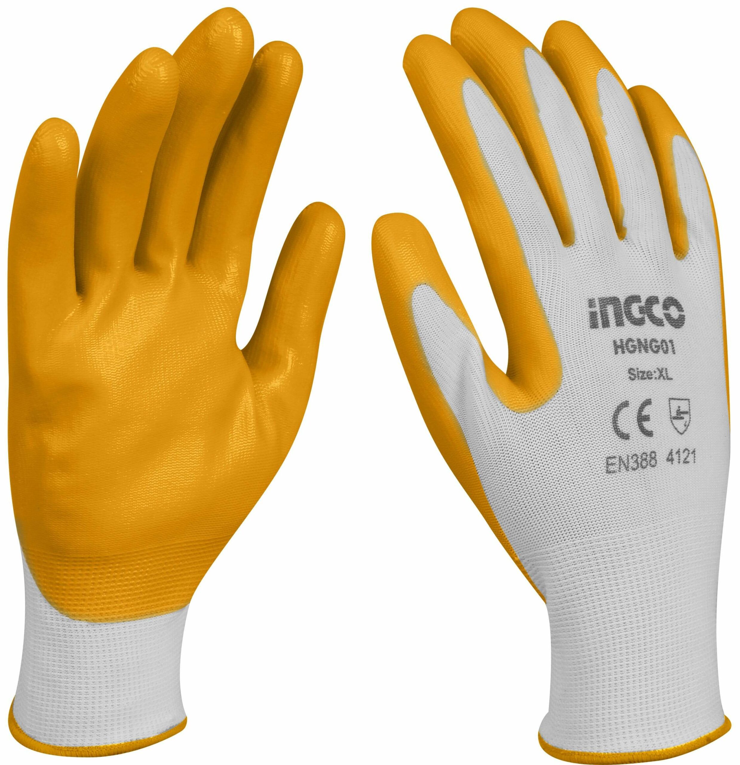 Ingco Nitrile Coated Gloves – HGNG01.L - sharpsupplygh